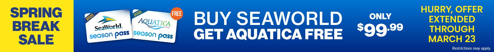 Buy Water Park Tickets & Passes | Aquatica San Antonio