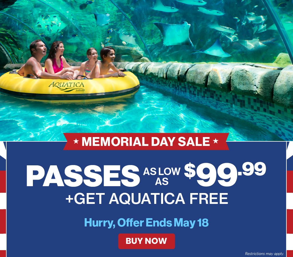 Texas' Family-Friendly Water Park | Aquatica San Antonio